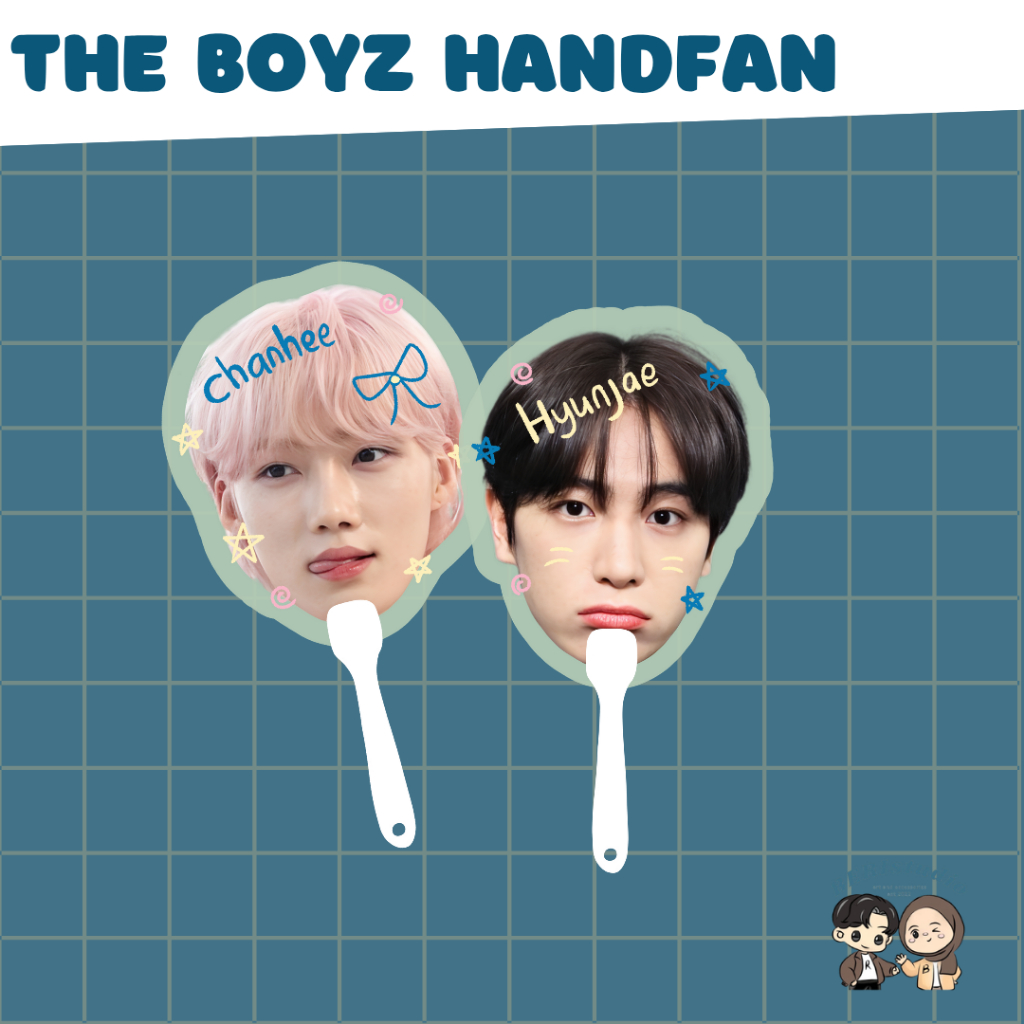 พัดลมมือถือ THE BOYZ KPOP HAND FAN | Shopee Thailand