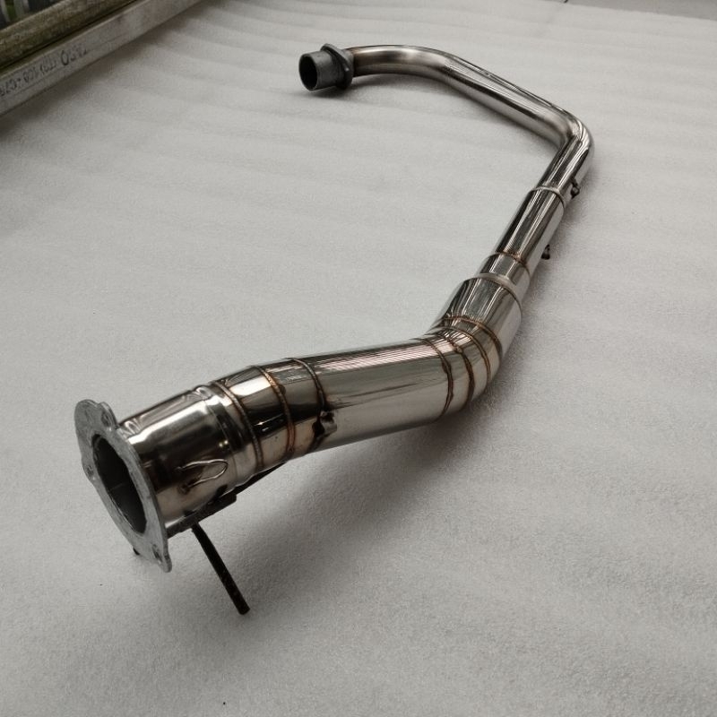 ท่อสแตนเลส Big elbow + อะแดปเตอร์ 51 มม.สําหรับ Raider 159 carb/fi Tmx ...