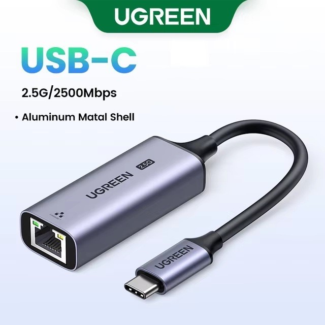 Ugreen Lan Adapter USB 3 / USB C ถึง RJ45 Gigabit Ethernet สูงสุด ...