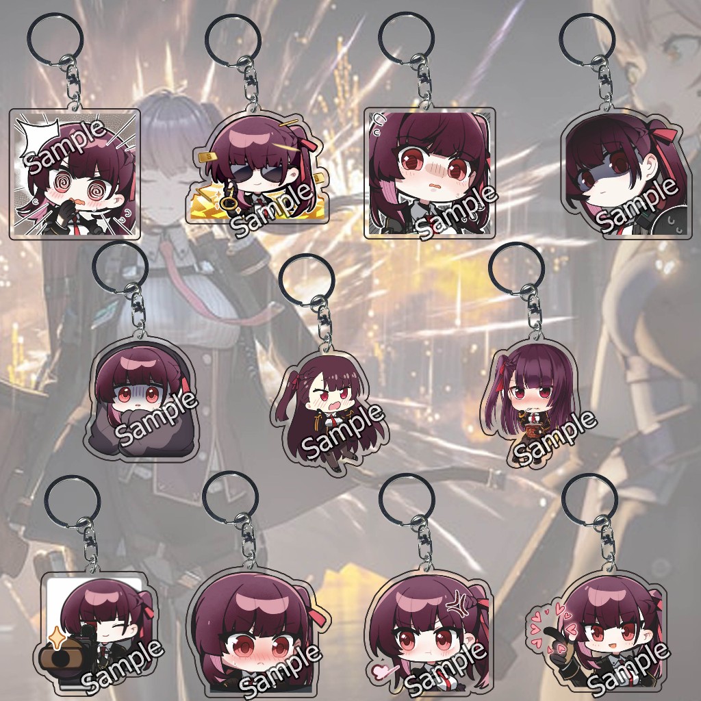 Gantungan Girls FRONTLINE EXILIUM Makito ALL Keychain- Ganci - พวงกุญแจ ...