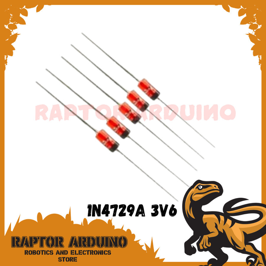 ไดโอด Zener 1N4729A 3V6 1W 1N4729A 1W 3-6V ไดโอด DO-41 | Shopee Thailand