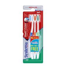 แปรงสีฟัน Systema Smart Clean 3 | Shopee Thailand