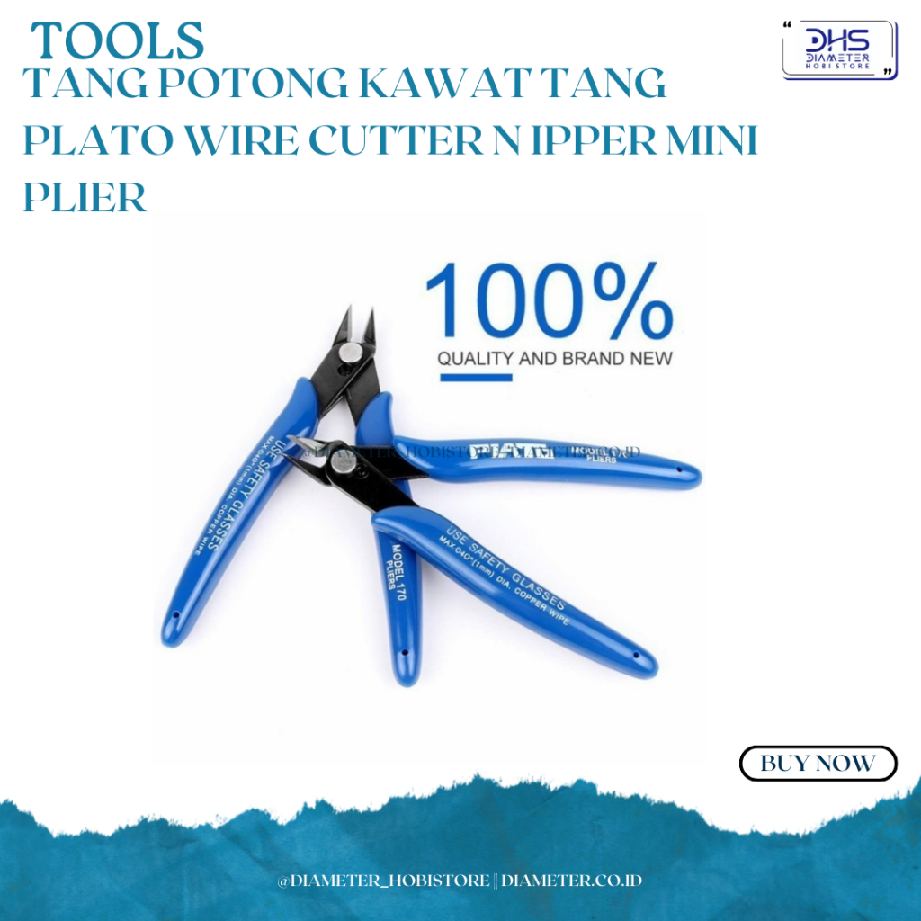 คีมตัดลวด Plato Wire Cutter N ipper Mini Plier | Shopee Thailand