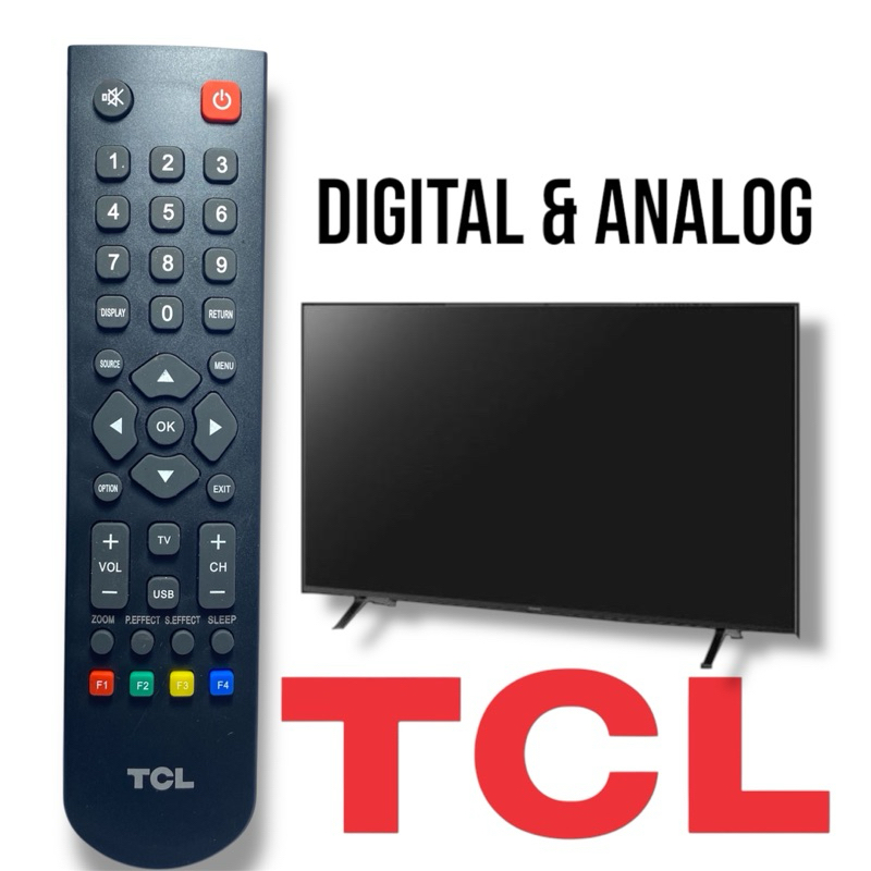 Tcl led lcd tv รีโมท tcl ทีวีดิจิตอลและอนาล็อก | Shopee Thailand