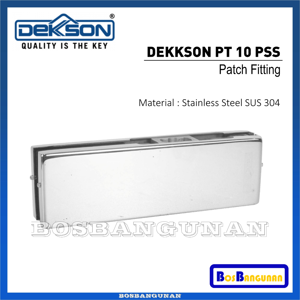 Dekkson PT10PSS แพทช์ติดตั้งประตูกระจก / ประตูกระจก DEKKSON PT 10 PSS ...
