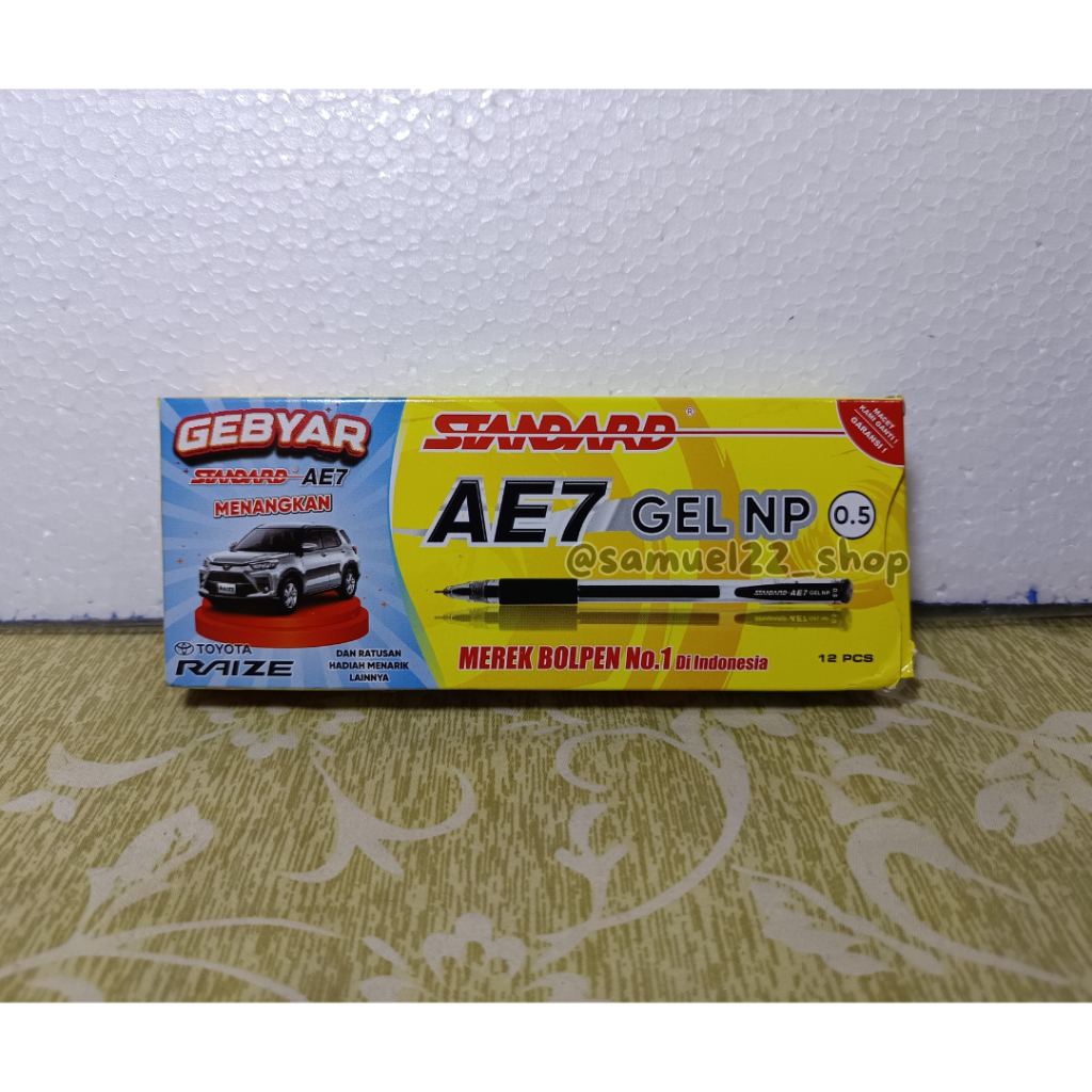 ปากกา Standard AE7 Gel NP 0.5 | Shopee Thailand