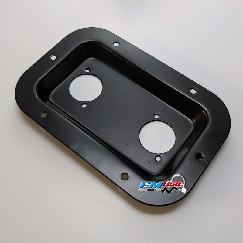 Hitamกล่องลําโพงเว้าแบนspiconแผ่นวัสดุเหล็กหนา 1 มม.-สีดําเงา/กล่อง ...