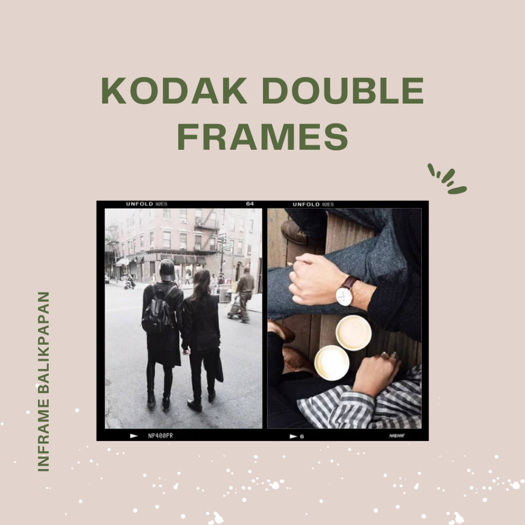 KODAK KODAKI DOUBLE FRAMES 4R AP PREMIUM GLOSSY [นาที. พิมพ์8แผ่นและ ...
