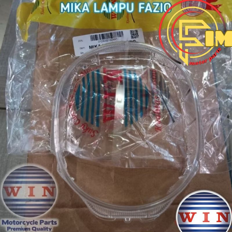 Win Brand Yamaha Fazzio Headlight Glass Mica | Shopee Thailand