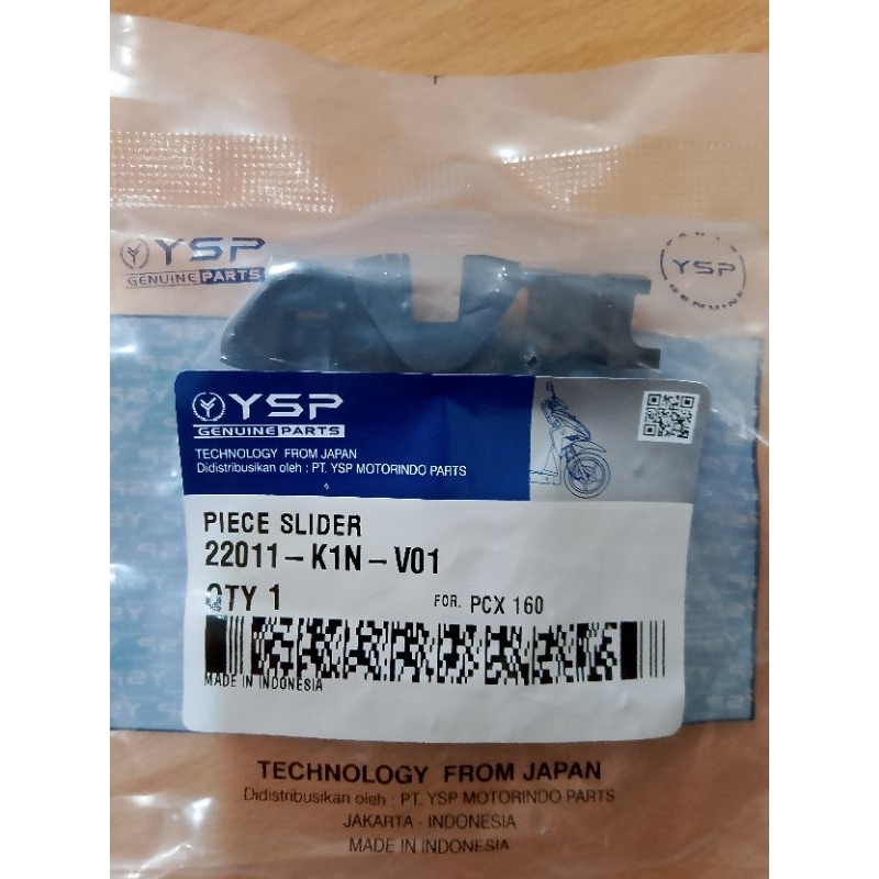 ขายส่ง (YSP) PIECE SLIDER PCX 160 K1Z FCC (ราคา 10 ชุด) (FCC) | Shopee ...