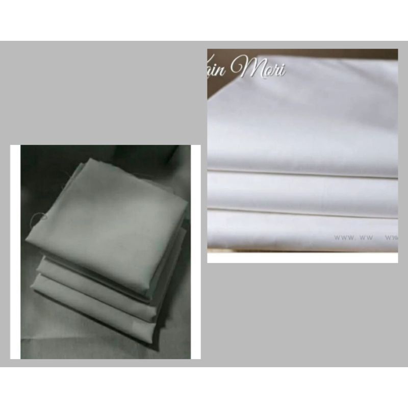 Putih Shroud M Cloth arii Baby Cloth ผ้าสีขาว 1 เมตร และ 45x45 ซม. ...