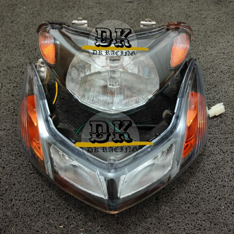 Mio SMILE FRONT LIGHT และ SEIN REPLLERS 1 ชุดที่สมบูรณ์รุ่น 2 COSTUM ...