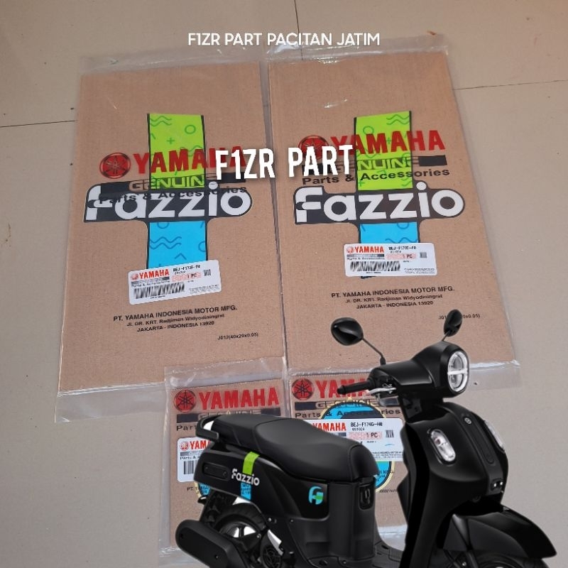 Hitam Striping GRAPHIC FAZIO HYBRIT สีดํา 2024 2025 LCF-125 ORIGINAL ...