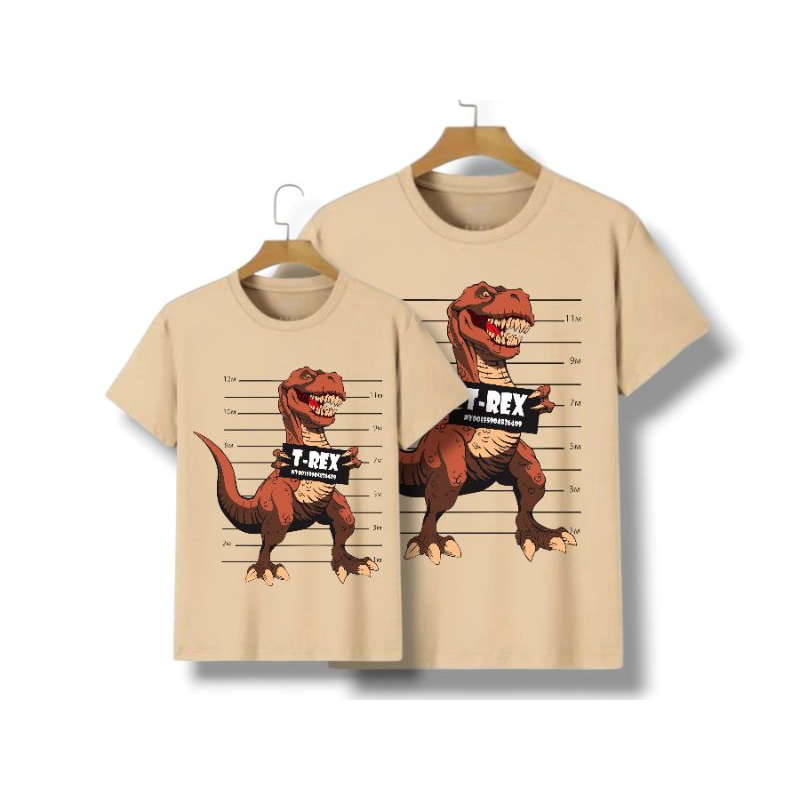 เสื้อยืดเด็ก Tyrex dino saurus อายุ 1-8 ปี | Shopee Thailand