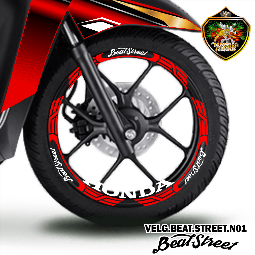 BEAT VELG CUTTING STICKER - LIST STICKER VARIATIONS TIRE/VEL HONDA BEAT ...