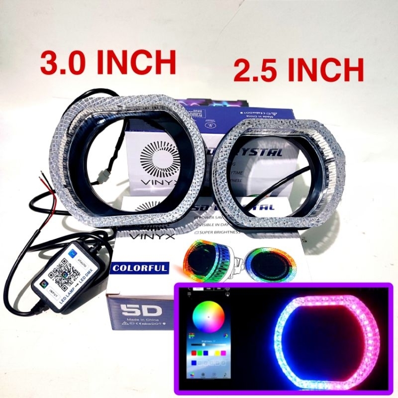 Shroud rgb บลูทูธเบิกออก 5D รอบ rgb matrix ยินดีต้อนรับแสง android/ios ...