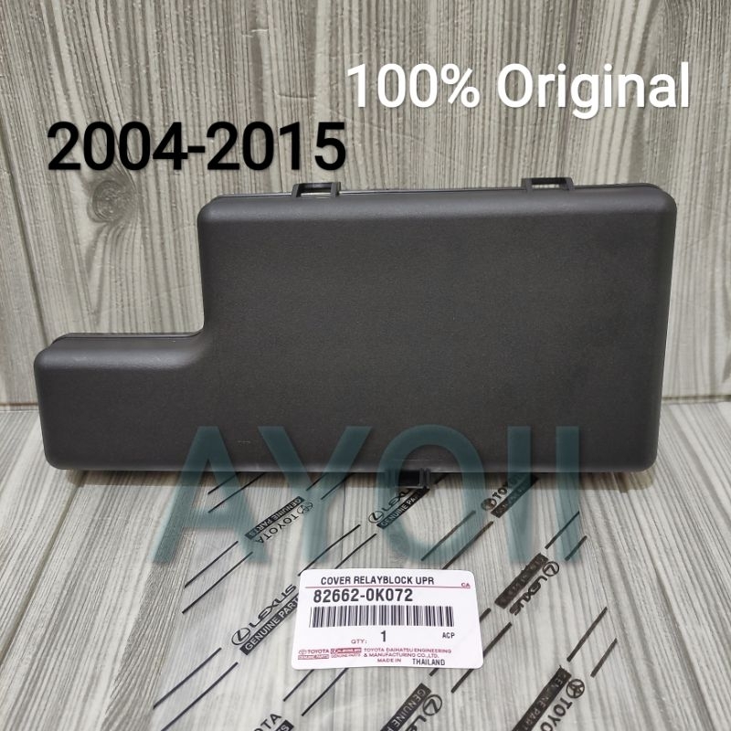 Toyota Innova Fortuner Hilux ฝาครอบกล่องฟิวส์ด้านนอก 82662-0K072 ...