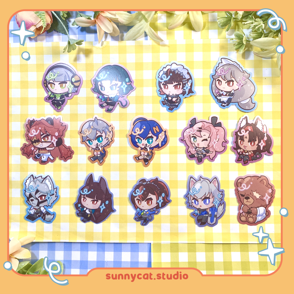 Chibi uwu ZZZ สติ๊กเกอร์น่ารัก | Shopee Thailand