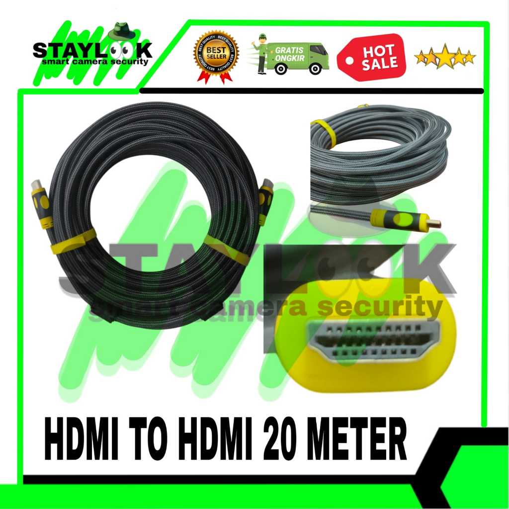 สาย HDMI 20M / HDMI 20 M / HDMI 20 เมตร / HDMI TO HDMI 20 เมตร | Shopee ...