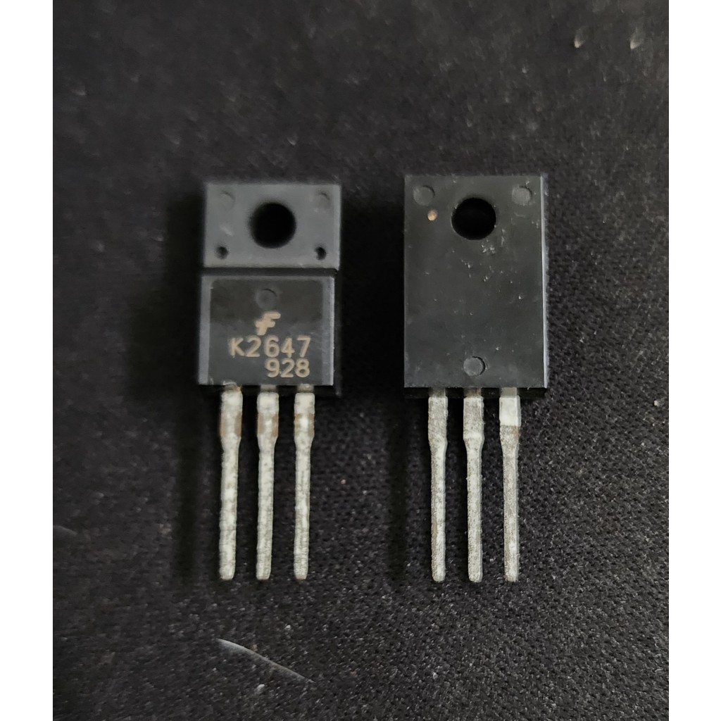 ทรานซิสเตอร์ K2647 2SK2647 N-Channel MOSFET 800V 4A 40W ความเร็วสูง ...