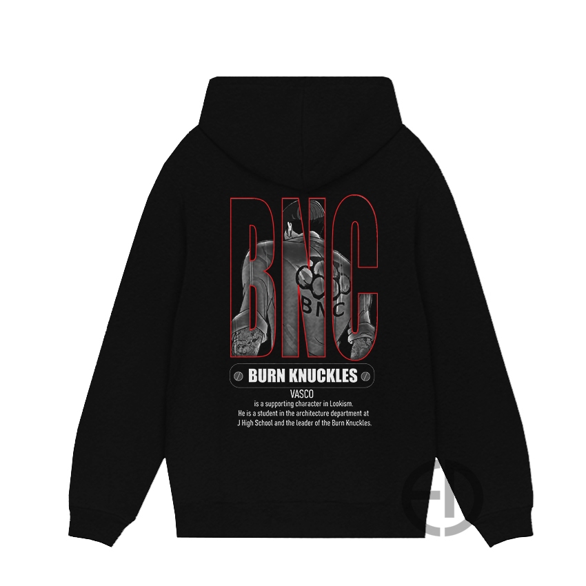 Lookism MANHWA BNC BURN KNUCKLES VISCO HOODIE JACKET | Shopee Thailand