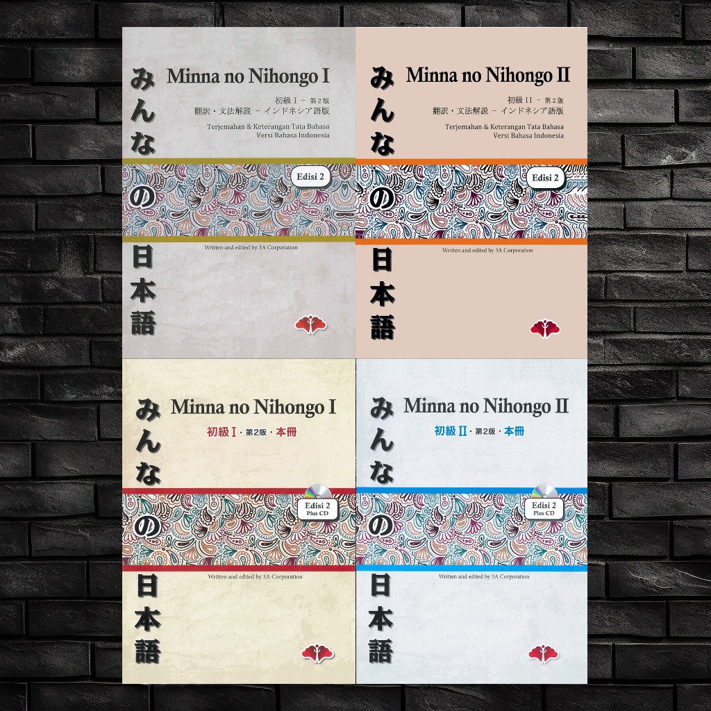 Minna NO NIHONGO I & II [ TRANSLATION & GRAMMAR SKILL INDONESIAN ...