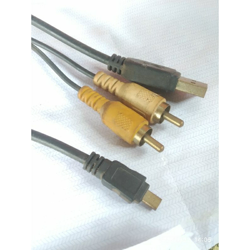 สายเคเบิลข้อมูล Micro HDMI Audio Video AV ดั้งเดิมสําหรับกล้องพกพา ...