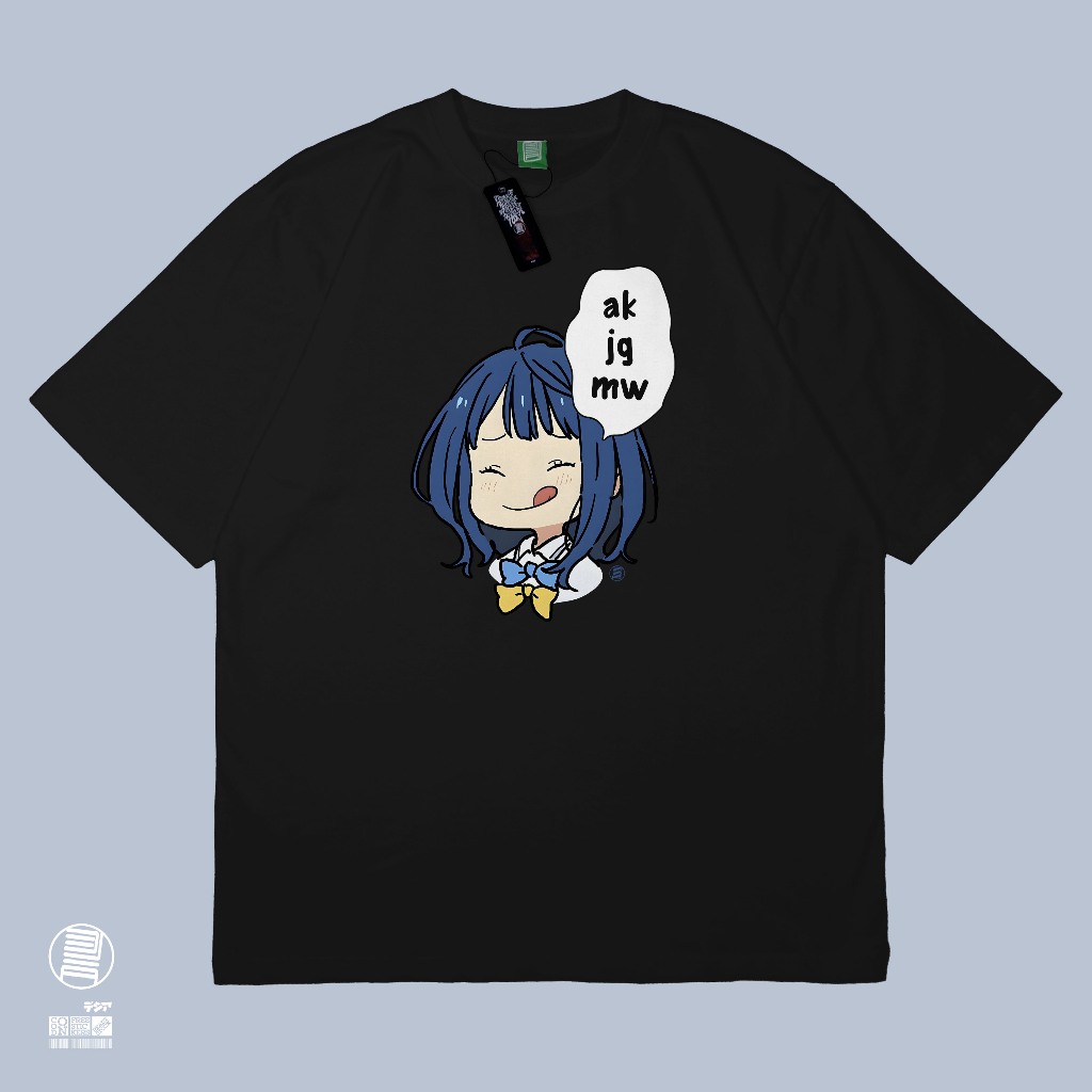 เสื้อยืด Ak jg mw Anna Yanami Makeine Meme Shitpost อะนิเมะมังงะ Wibu ...