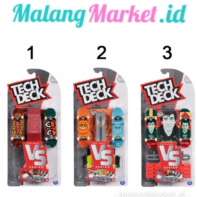 Tech Deck VS Series Techdeck VS Series Skate Board Finger Finger Fingerboard Malangmarket.id ...