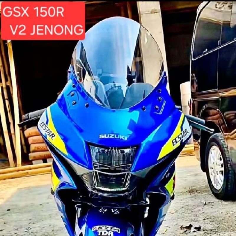 WINDSHIELD GSX 150 R VISOR GSX 150R V2 THICK 3 ไมล์ | Shopee Thailand