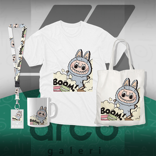 Labubu BOOM I T เสื้อ LABUBU I Mug LABUBU I Tote Bag LABUBU I Lanyard ...