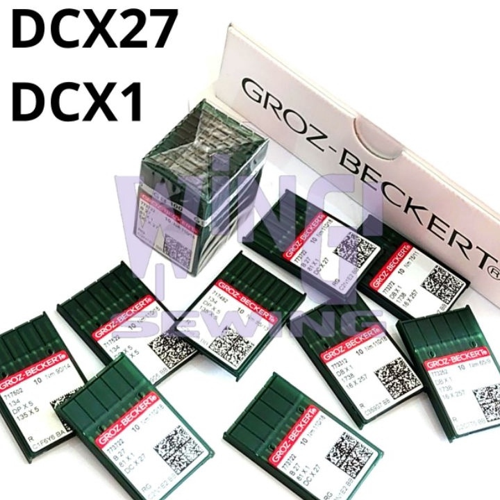 Mesin Dcx1 DCX27 GROZ BECKERT เข็มจักรเย็บผ้า Overlock | Shopee Thailand