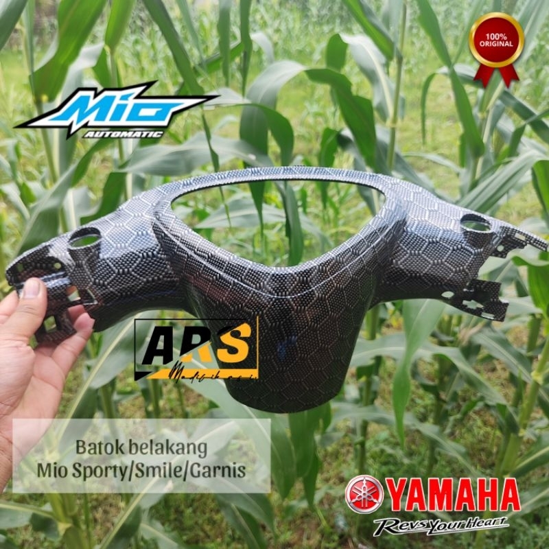 Mio Back Shell//Garnis/Smile Carbon WTP ลายหกเหลี่ยม | Shopee Thailand