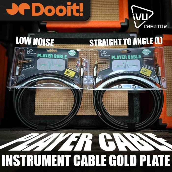 Jack Cable 3M 5M IVU Creator Premium Player Instrument S/L Cable ORIGINAL | Shopee Thailand