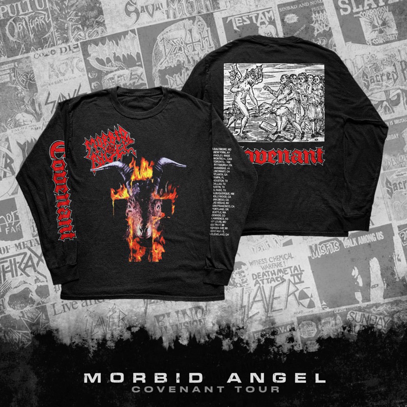 MORBID ANGEL guest covenant - LONGSLEEVE | Shopee Thailand