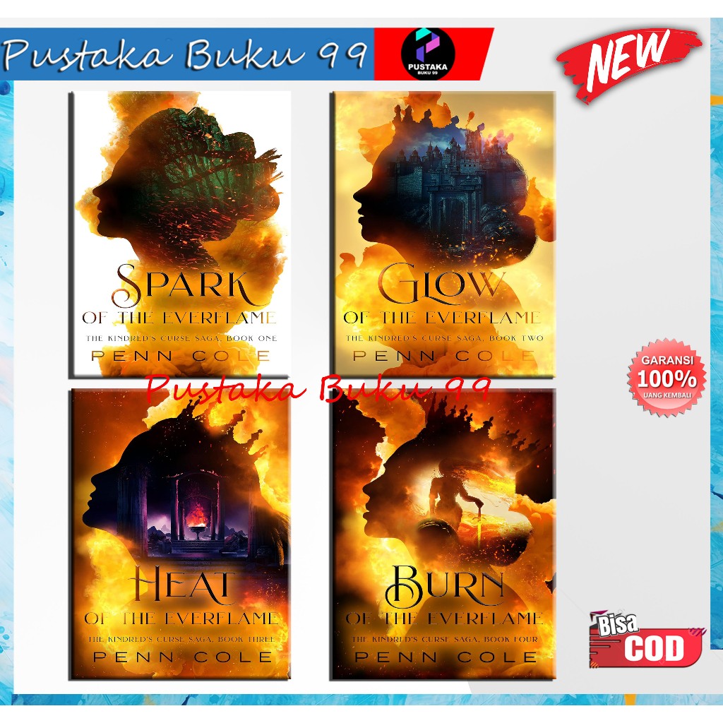 Spark of The Everflame เรืองแสง ความร้อน Burn (The Kindreds Curse Saga ...