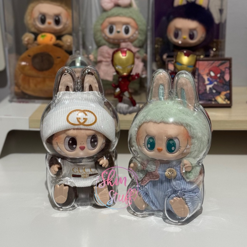 Labubu HAVE A SEAT ACRYLIC PROTECTOR CASE HARDCASE LABUBU | Shopee Thailand