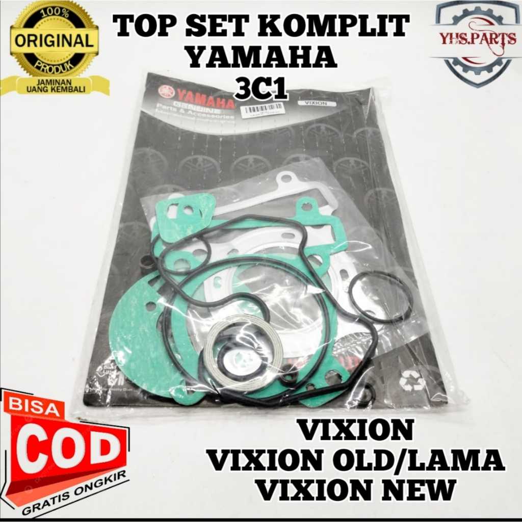 ORIGINAL TOP SET PAKING YAMAHA YGP 3C1 VIXION OLD NEW LAMA PACKING ...