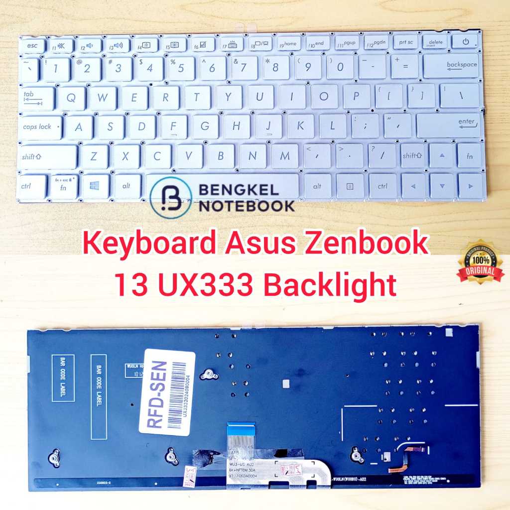 Asus ZenBook 13 UX333 UX333F UX333FA UX333FLC UX333FN U3300FN Backlight ...