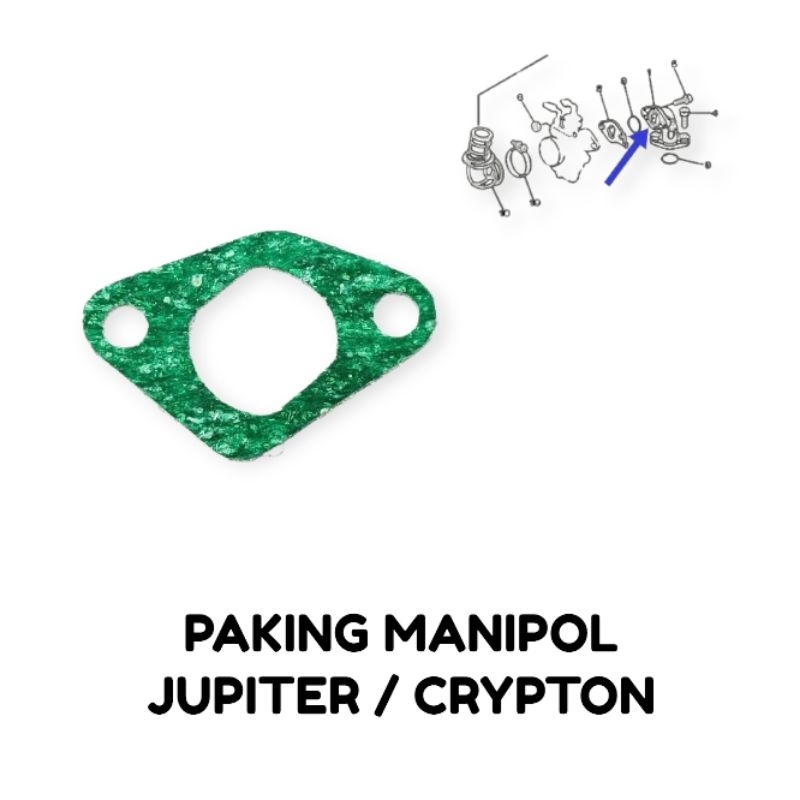 Jupiter Z Manipol ปะเก็น - บรรจุปะเก็นกระดาษ Perpak Intake Manipul ...
