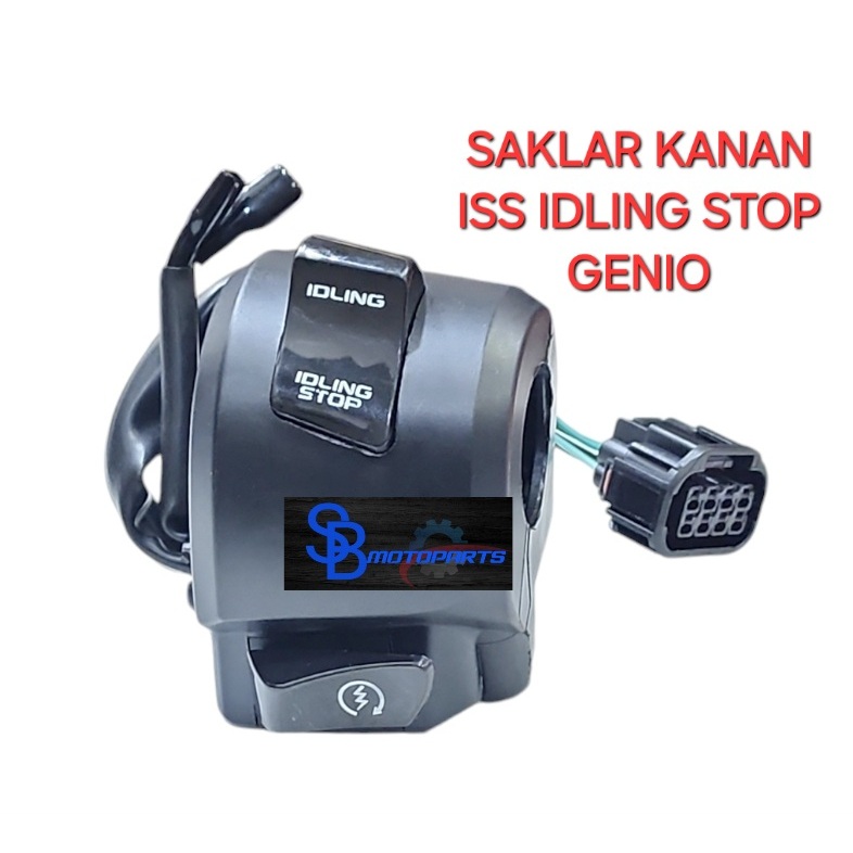 RIGHT SWITCH HOLDER MAIN SWITCH HANDLE HONDA GENIO KOJ ISS IDLING STOP ...