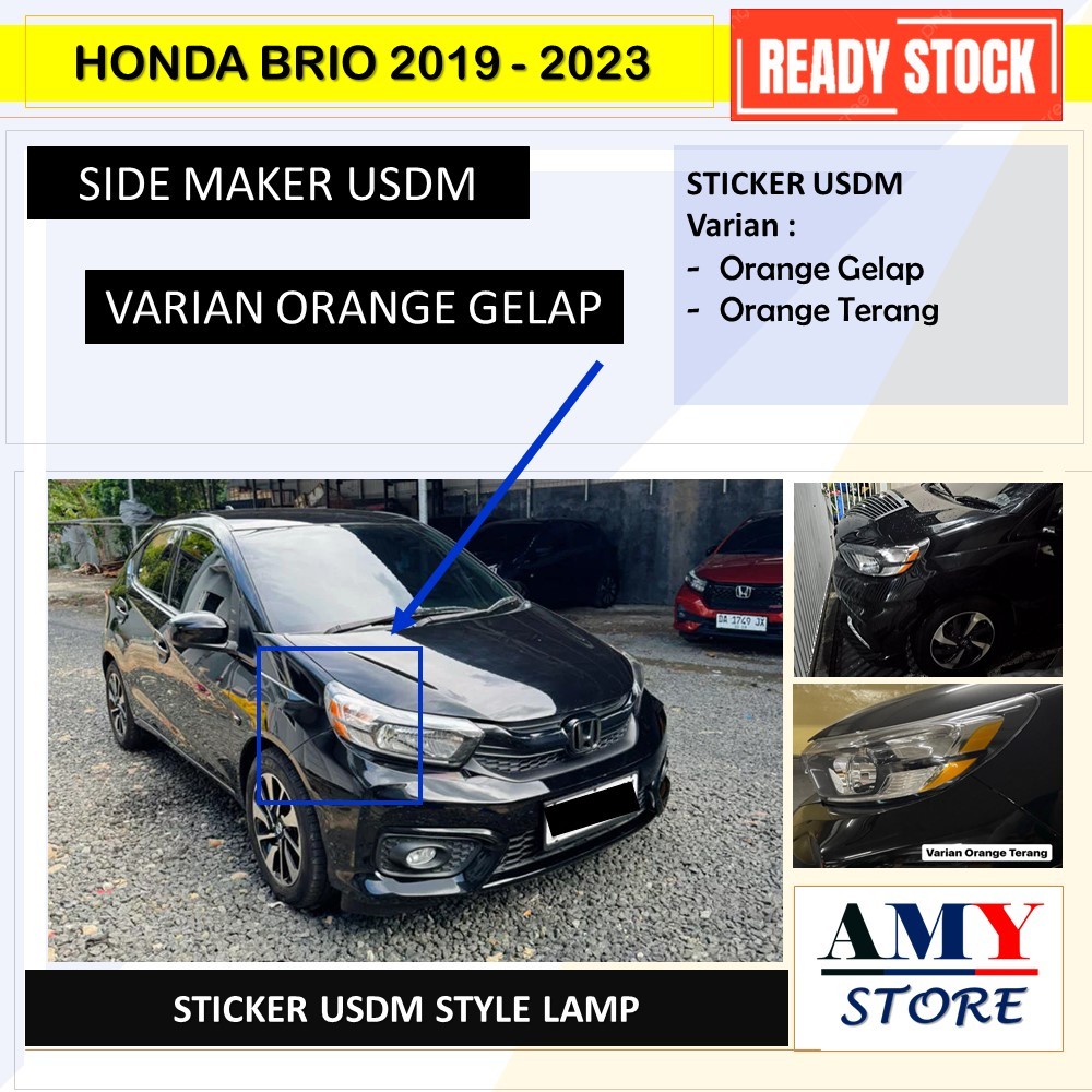 Amy313- สติ๊กเกอร์ด้านข้าง MAKER Brio 2019-2023, ใหม่ทั้งหมด BRIOALL ...