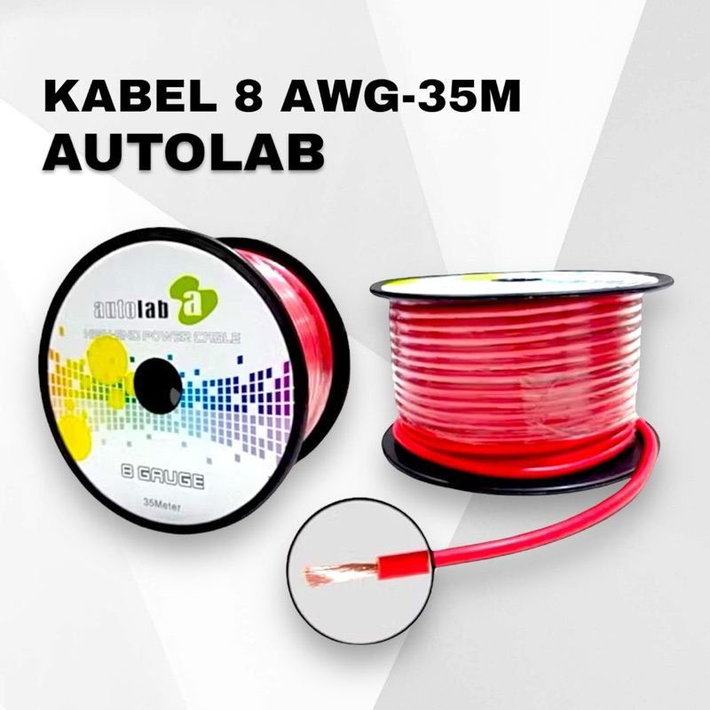 สายไฟ Autolab 8 AWG PERMETER สายลําโพง | Shopee Thailand