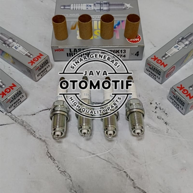 HONDA IRIDIUM SPARK PLUG (4PCS) HRV MOBILIO JAZZ BRIO BRV FREED CITY ...