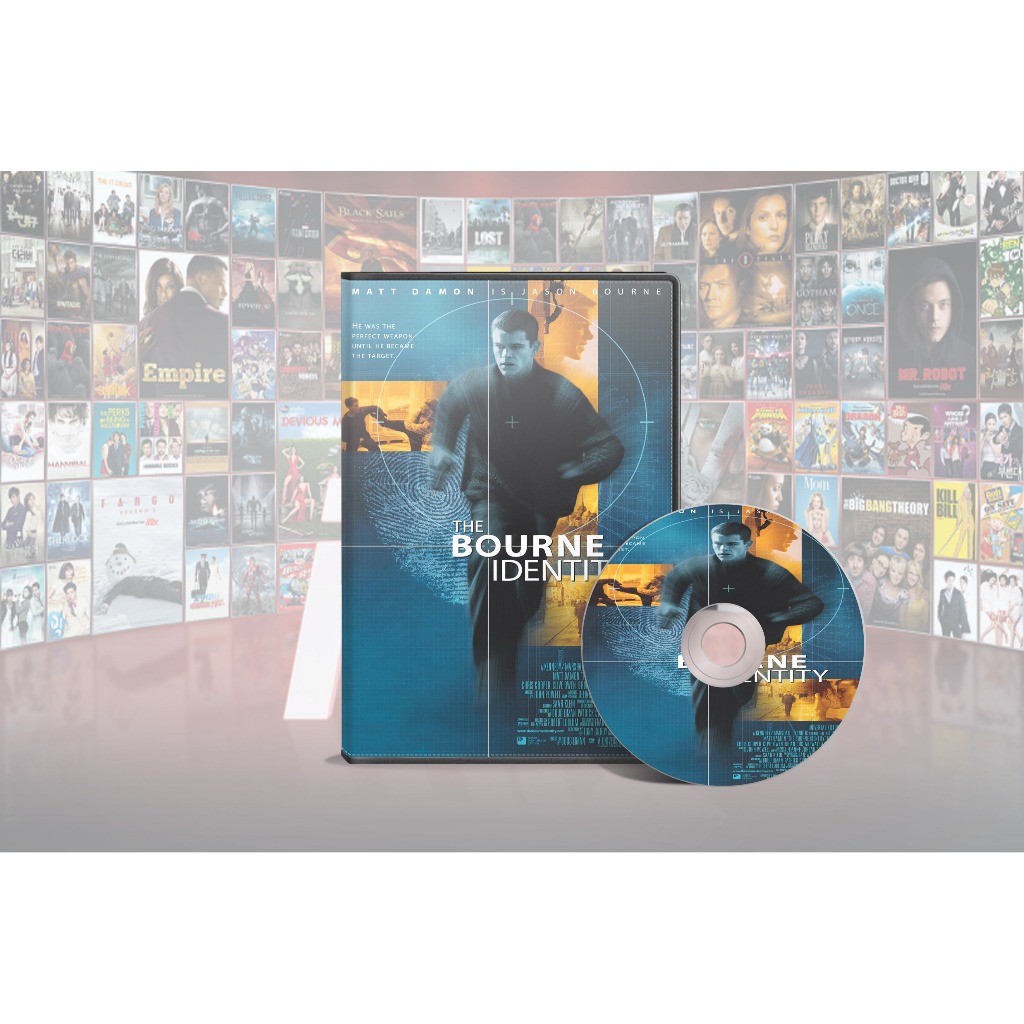 The Bourne Identity Supremacy Ultimatum Legacy & Jason Bourne Film DVD ...
