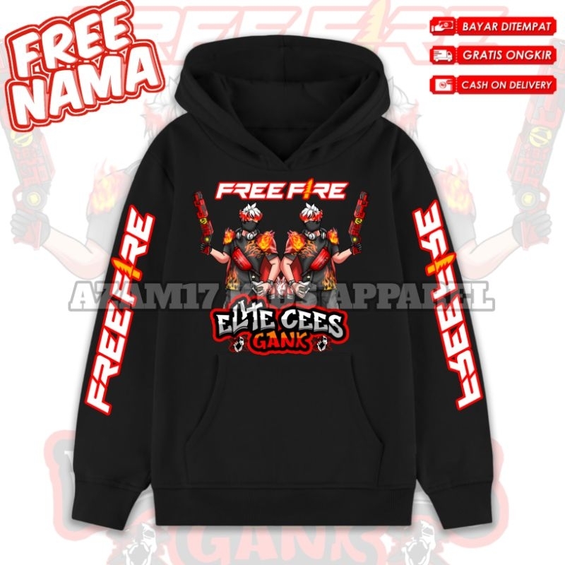 เสื้อแจ็คเก็ตเด็ก HOODIE FF ฟรี FIRE CHARACTERS SG 2 OPM รุ่นฟรีชื่อ ...
