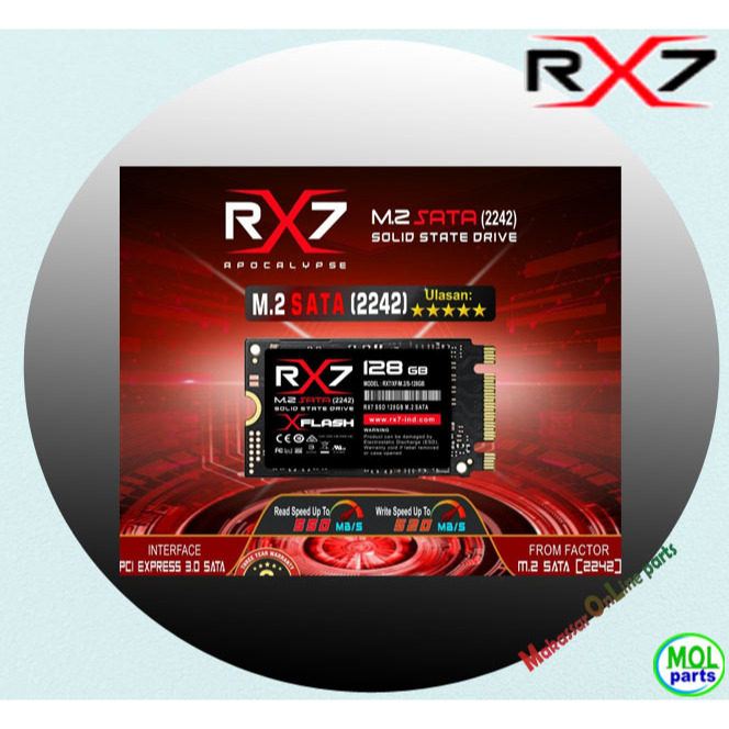 SSD RX7 M2 SATA 128GB 256GB 2242 M.2 SATA | Shopee Thailand