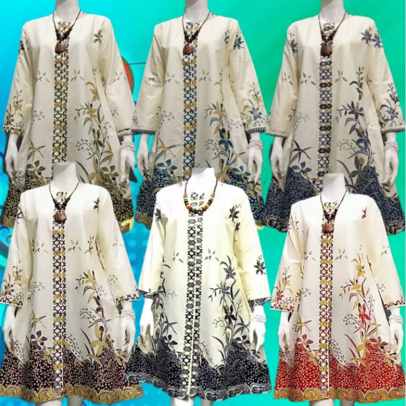 ตัวอย่าง BUI BATIK TUNICS, BATIK TOPS ผู้หญิงที่สวยงาม | Shopee Thailand