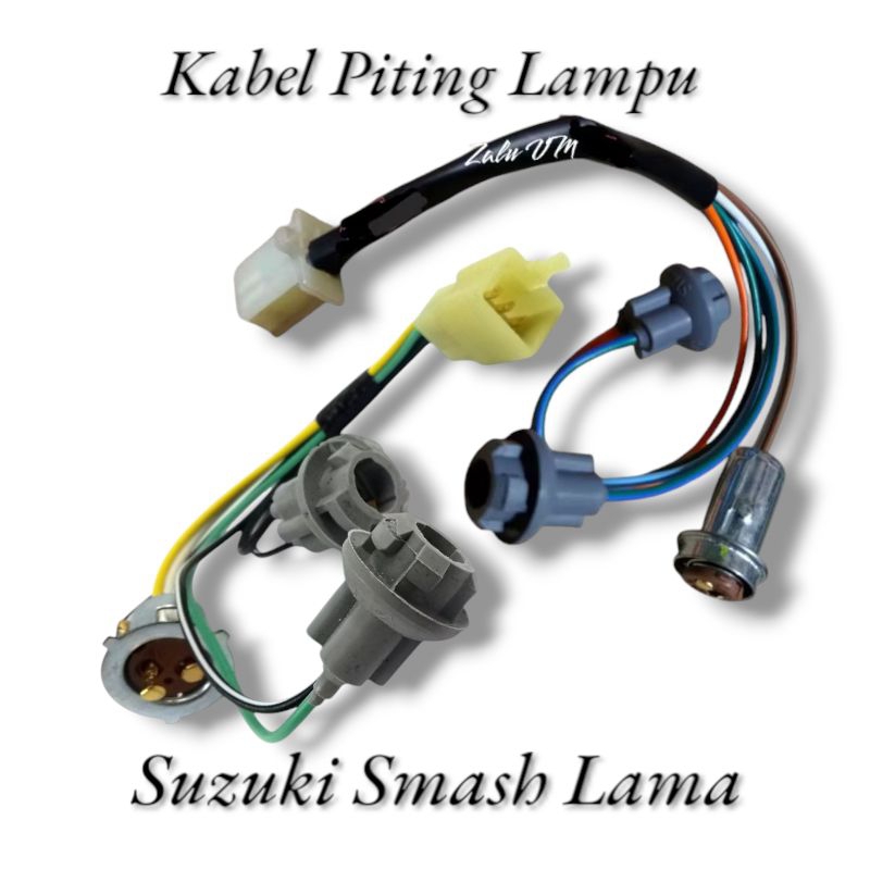 SUZUKI SMASH LAMA 110 LAMA LAMP FLAT CABLE SMASH 110 LAMA REAR LIGHT ...