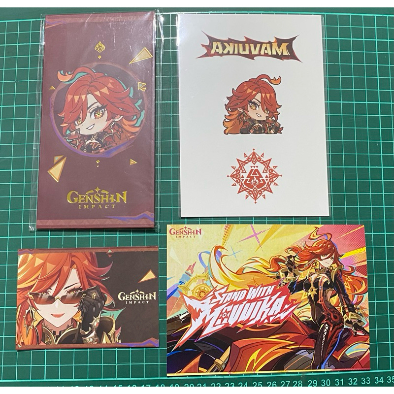 Offi Genshin Impact Event Stand สินค้าพร้อมMavuika TogetherMavuika ชุดเท่านั้น | Shopee Thailand